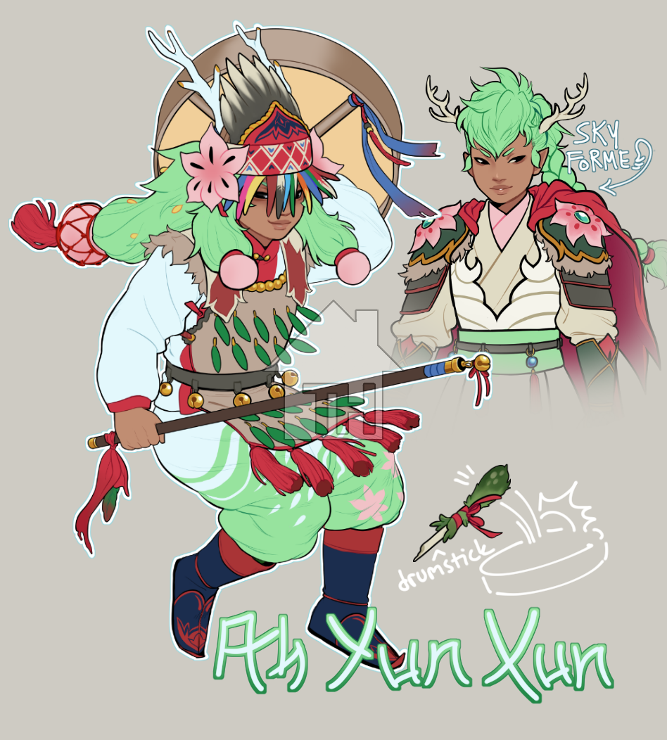 Ah Yun Xun on Toyhouse