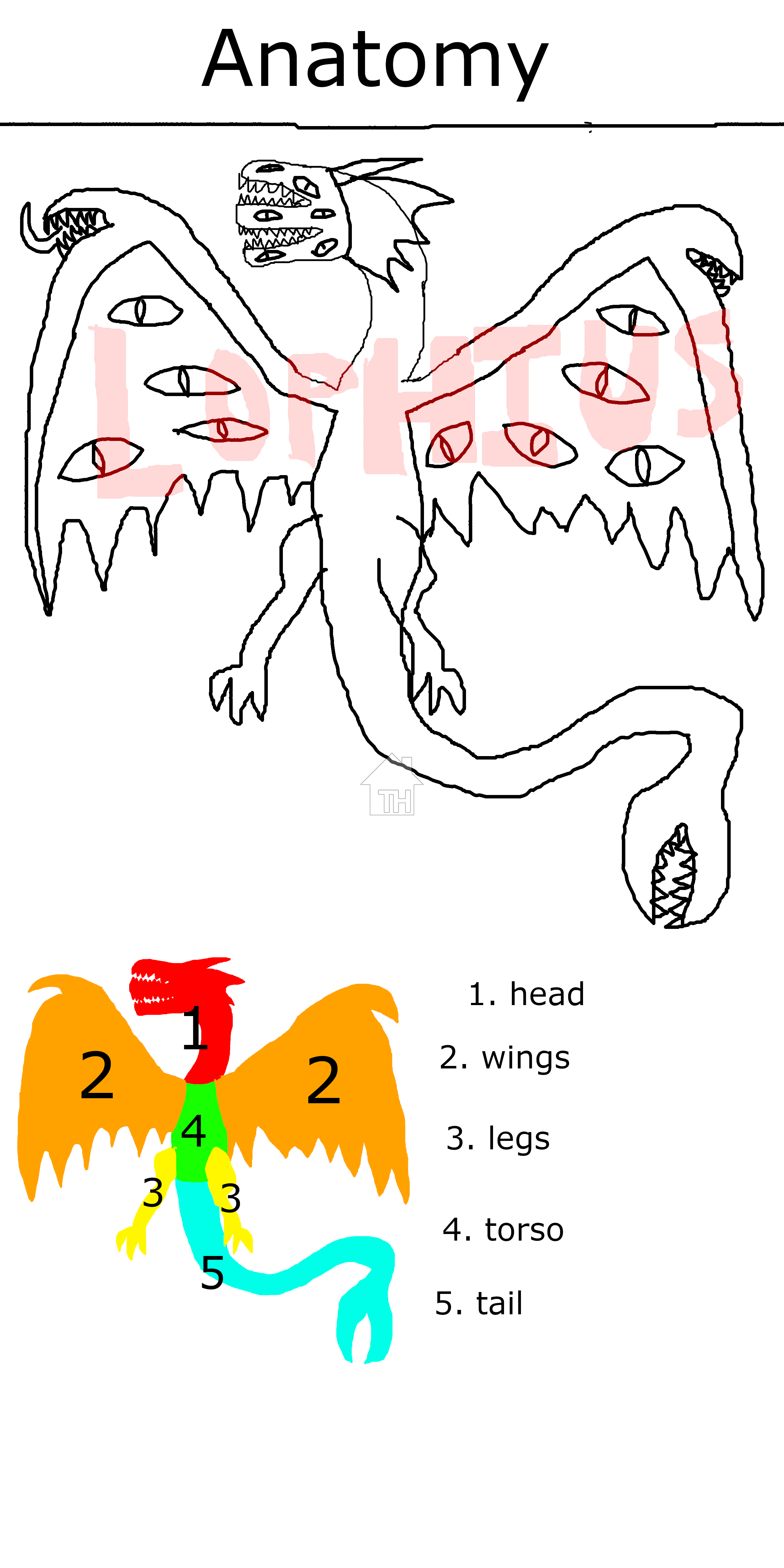 Nightmare Wyverns species info on Toyhouse
